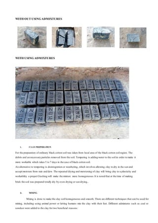 Black cotton soil bricks | DOC