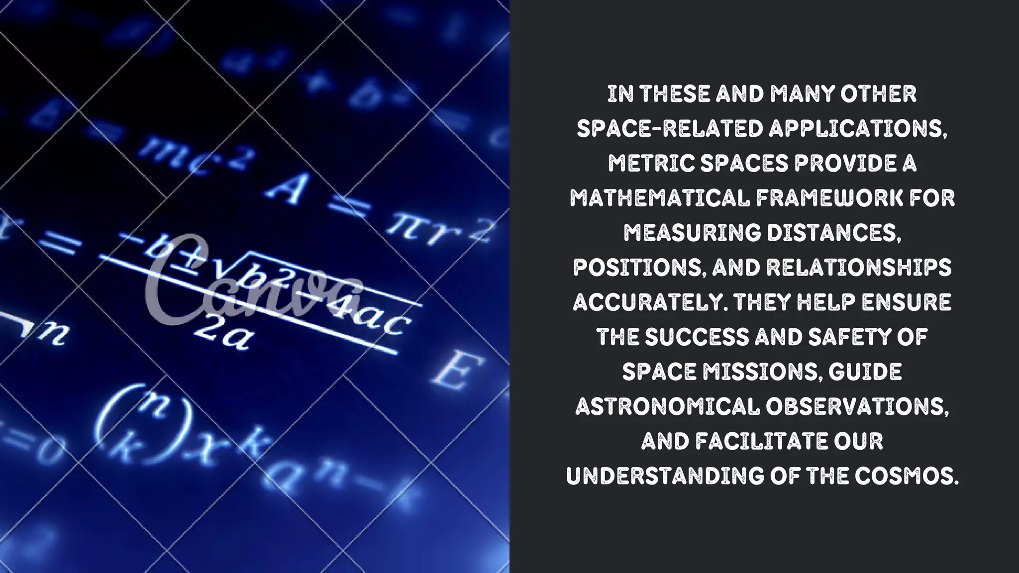 Application of Metric space,Higher Mathematics | PDF