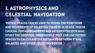 Application of Metric space,Higher Mathematics | PDF
