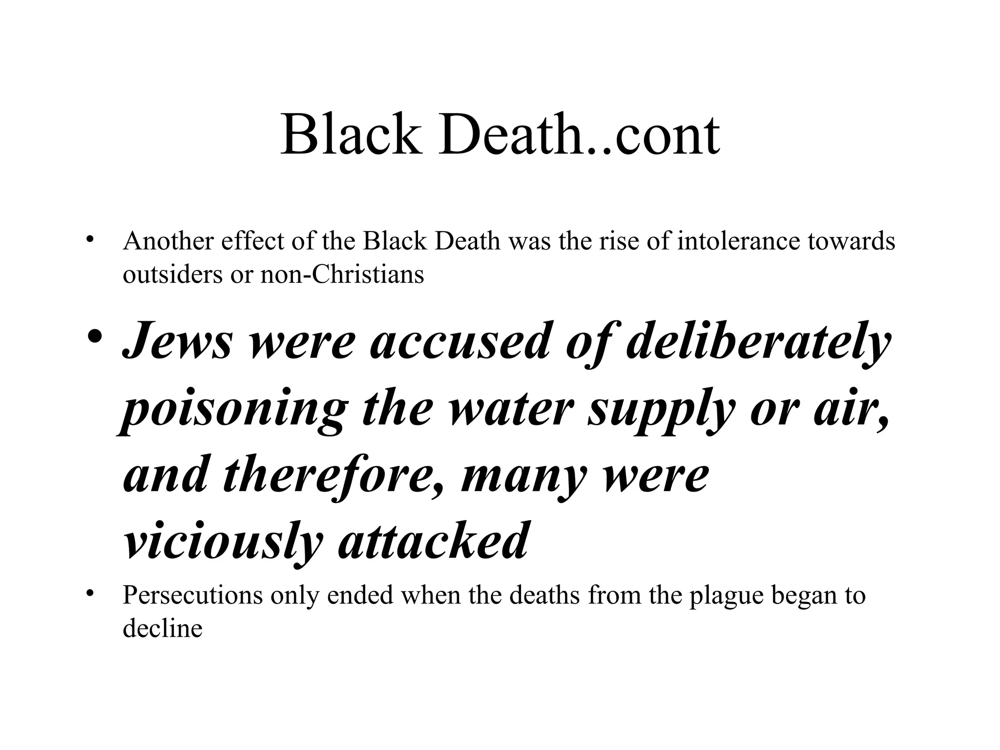 Black death | PPT