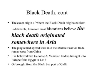 Black death | PPT