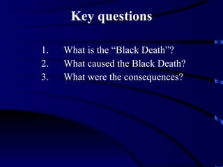 Black death & 100 years war | PPT