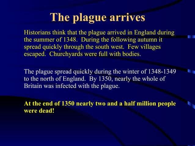 Black death & 100 years war | PPT | Infectious Diseases | Diseases and ...