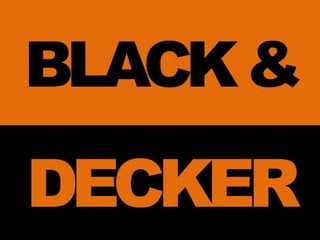 Black And Decker Logo Vector