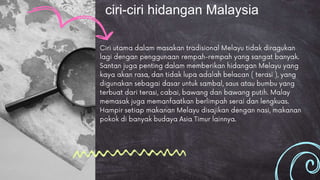 Hidangan Malaysia | PPTX