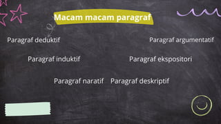 Materi Paragraf dalam penulisan bahasa Indonesia | PDF