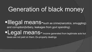 Black economy | PPTX