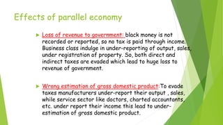 Black economy | PPTX