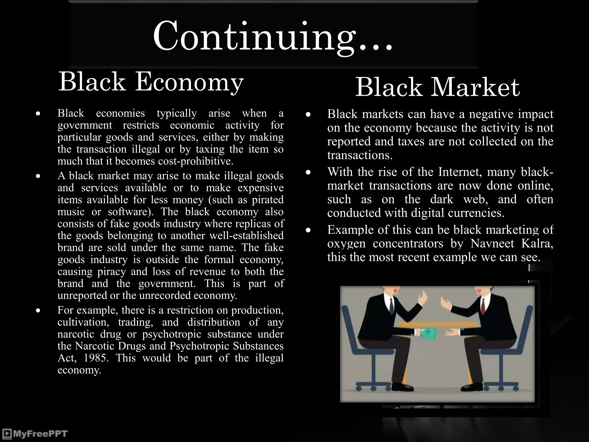 Black economy | PPTX