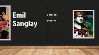 Filipino Local Artist Emil Sanglay-Philippines | PDF