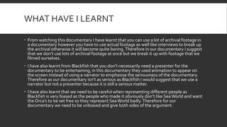 Blackfish | PPTX