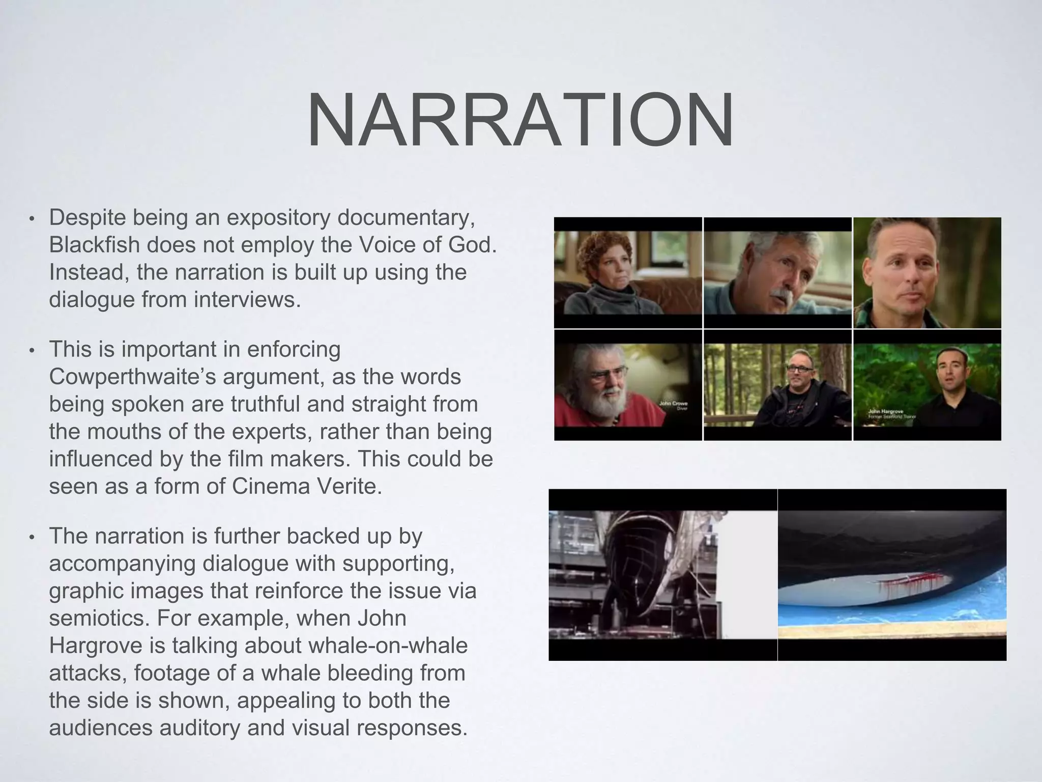 Black Fish Documentary Analysis | PPTX