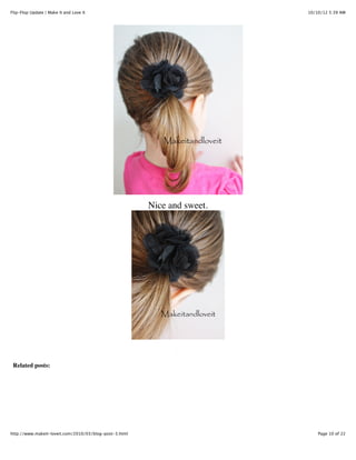 Black fluffyflowertutorial | PDF