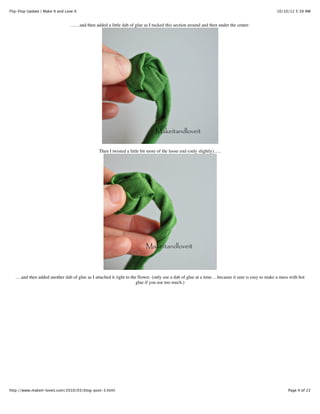 Black fluffyflowertutorial | PDF