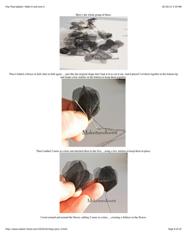 Black fluffyflowertutorial | PDF