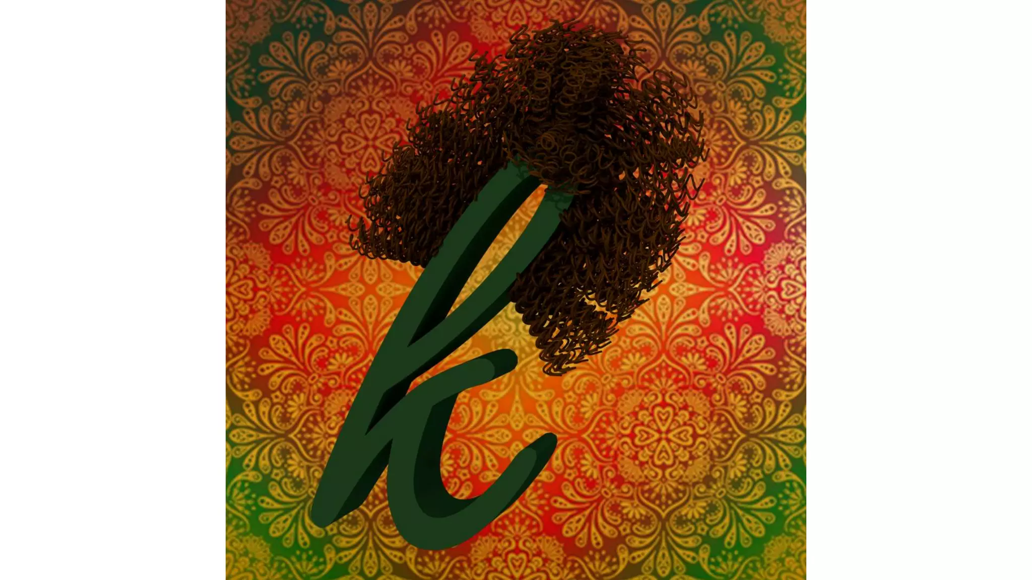 Black Hair Alphabet | PPTX | 3-D Graphics | Computer Software and ...