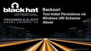 Windows 10 URI persistence technique | PPT