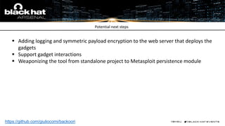 Windows 10 URI persistence technique | PPT