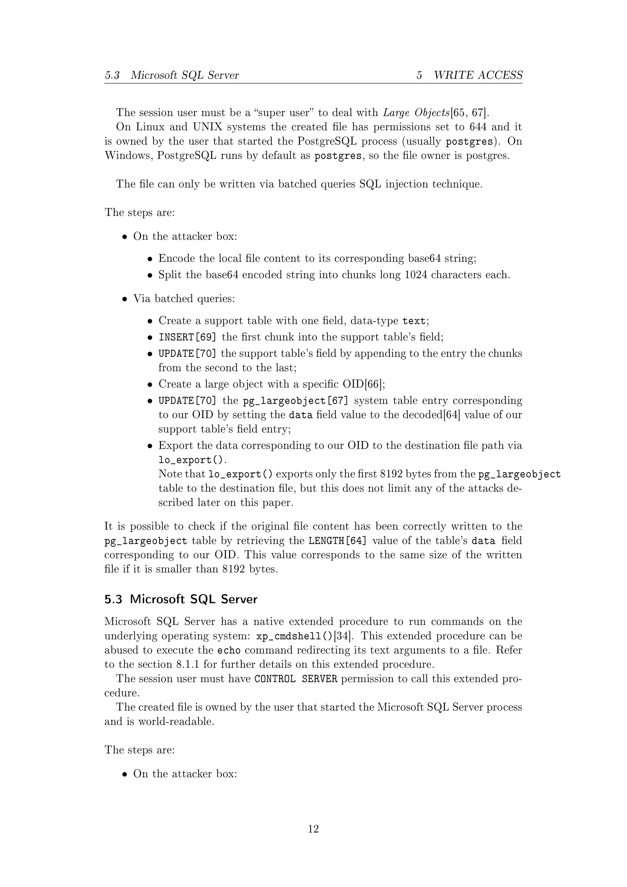 Advanced Sql Injection To Operating System Full Control Whitepaper