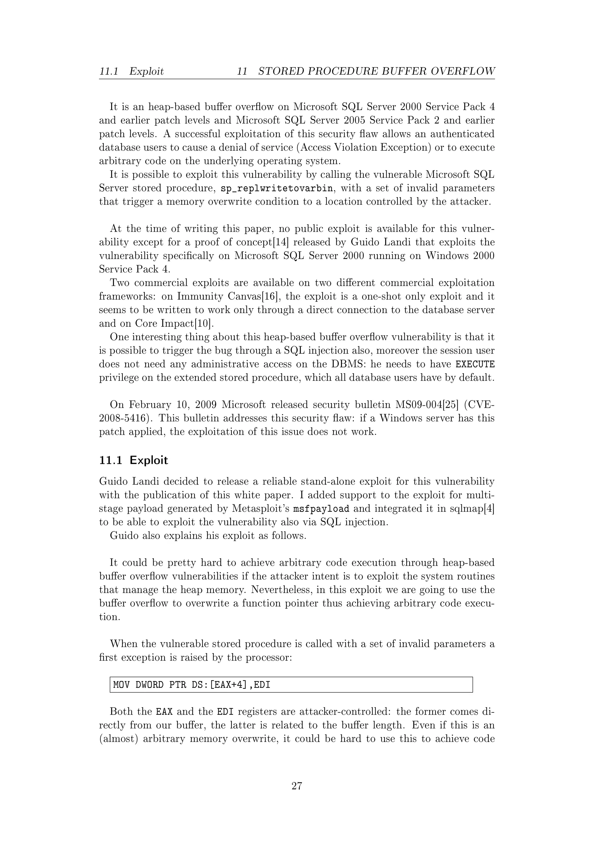 Advanced SQL injection to operating system full control (whitepaper) | PDF