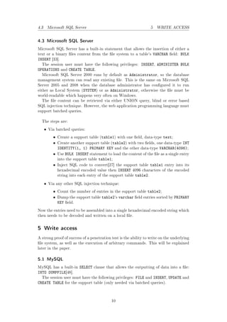 Advanced SQL injection to operating system full control (whitepaper) | PDF