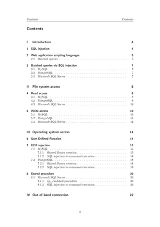 Advanced SQL injection to operating system full control (whitepaper) | PDF
