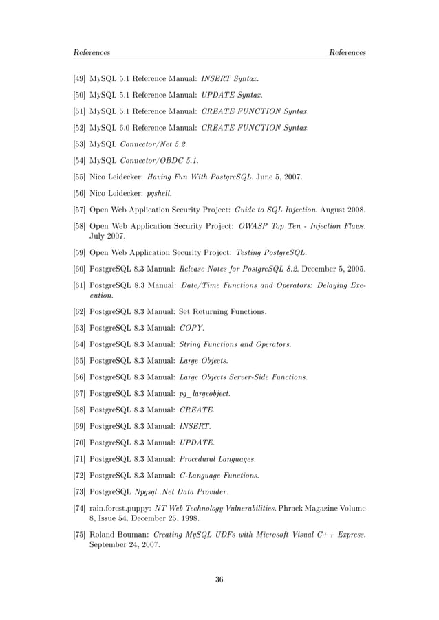 Advanced SQL injection to operating system full control (whitepaper) | PDF | Databases ...