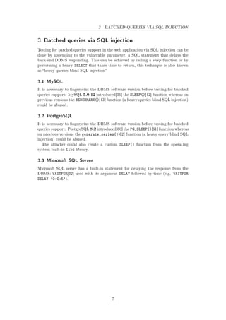 Advanced SQL injection to operating system full control (whitepaper) | PDF