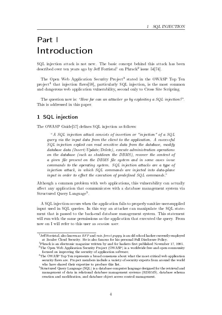 Advanced SQL injection to operating system full control (whitepaper)