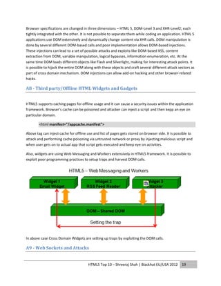 Top 10 HTML5 Threats - Whitepaper | PDF
