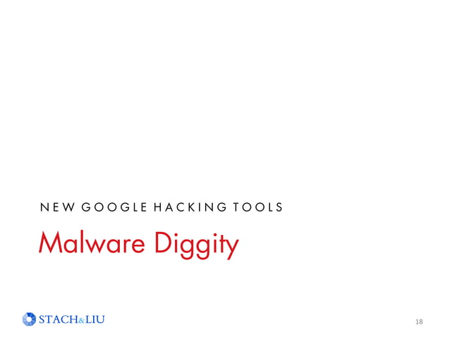 Black Hat 2011 - Pulp Google Hacking: The Next Generation Search Engine ...