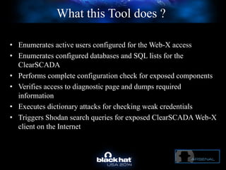 BlackHat Arsenal 2014 - C-SCAD : Assessing Security Flaws in C-SCAD ...