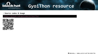 Deep Exploit@Black Hat Europe 2018 Arsenal | PPT