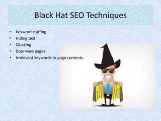 Black hat &white hat seo | PPT