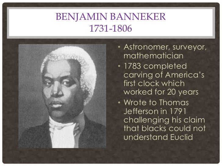 Black Mathematician Benjamin Banneker