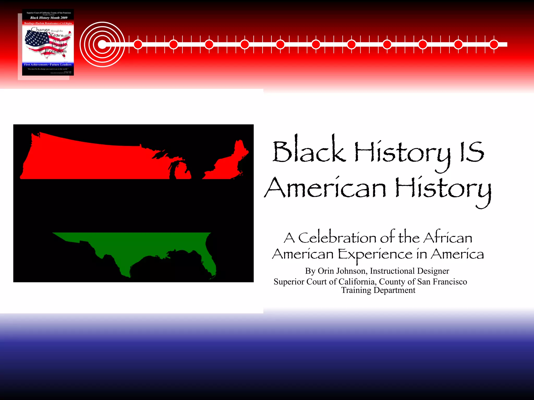 Black History Is American History Bhm 2009 | PPT