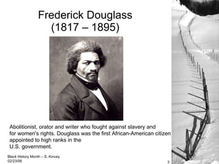 Black history month | PPT