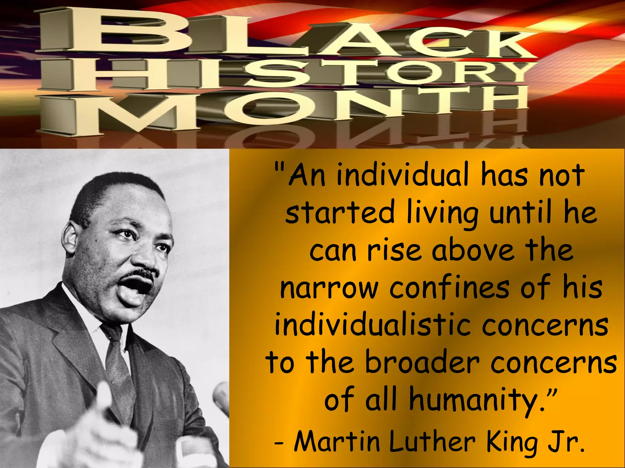 Black history month celebration | PPT