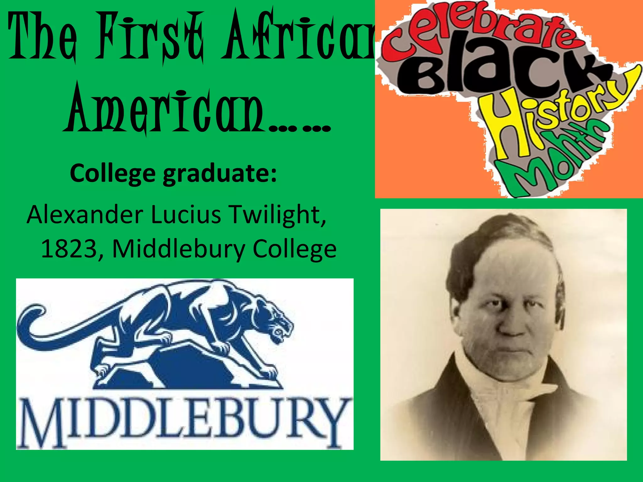 Black history month celebration | PPT