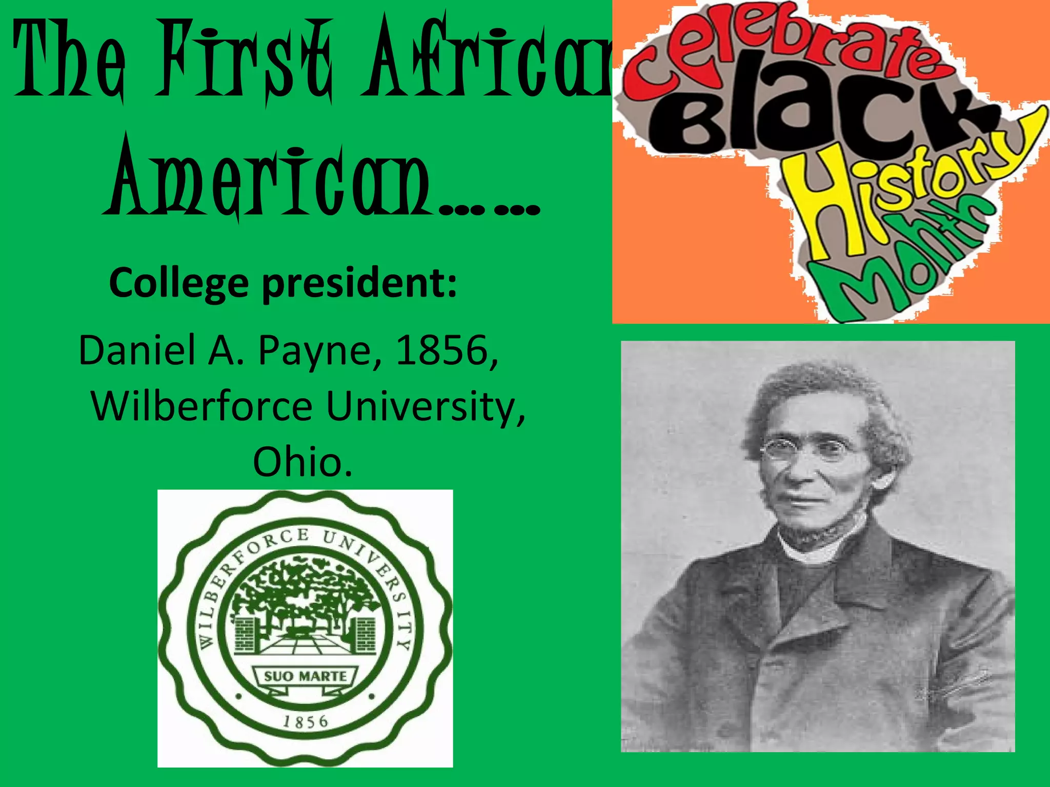 Black history month celebration | PPT