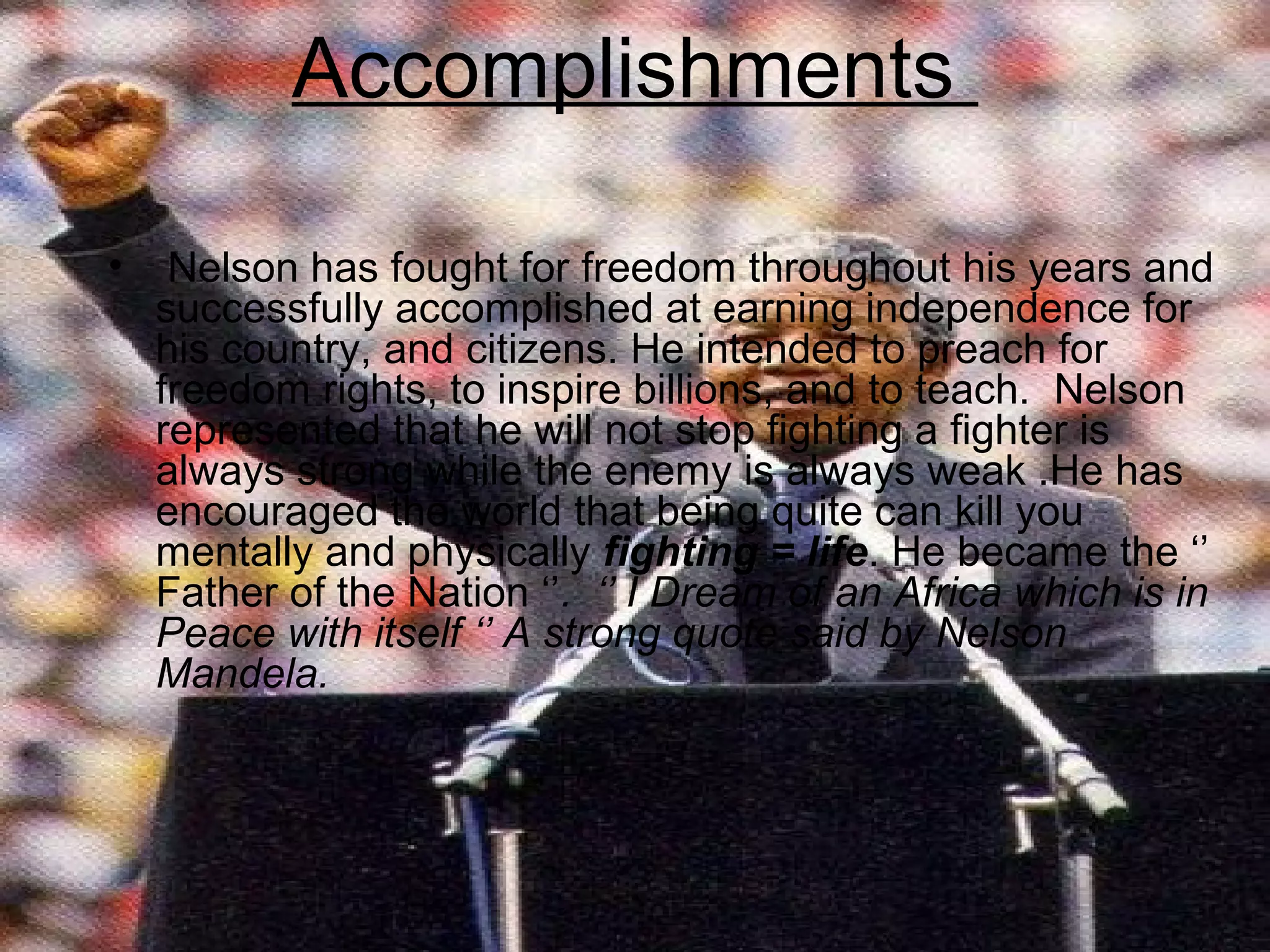 Black history month civics nelson mandela | PPT