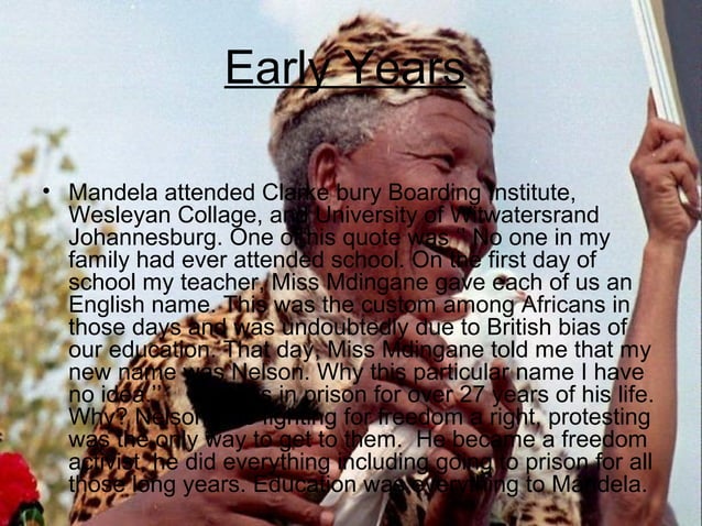 Black history month civics nelson mandela | PPT