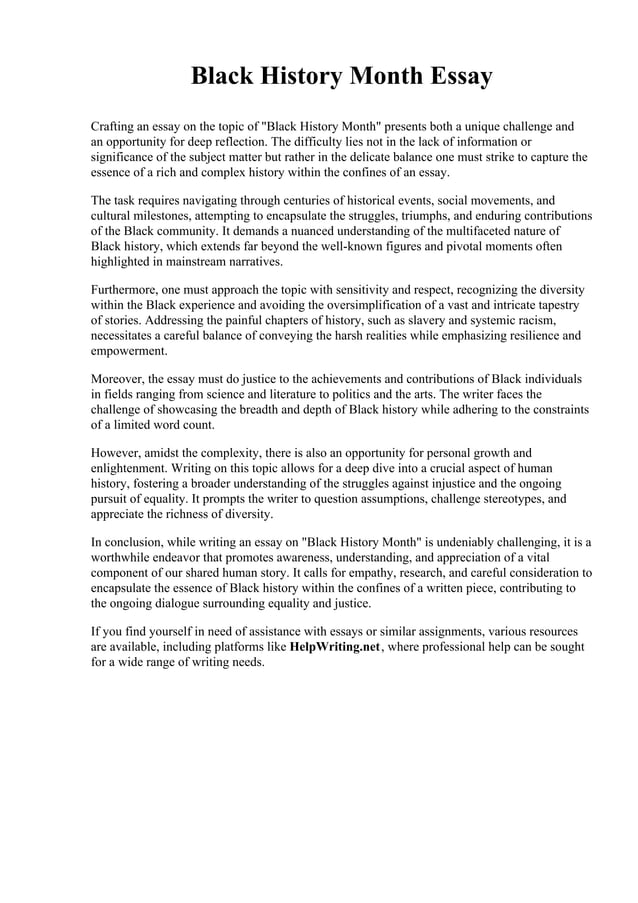 Black History Month Essay.pdf