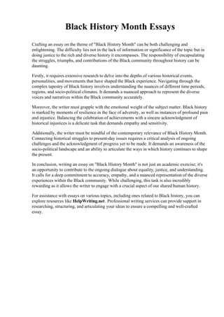 Black History Month Essays.pdf