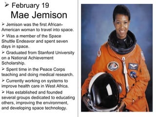 Famous African Americans in History | PPT