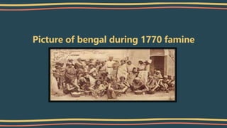 the great bengal famine | PPTX