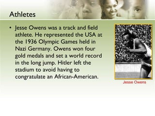 Black History Month Presentation | PPT