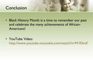 Black History Month Presentation | PPT