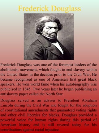 Black History Slideshow | PPT