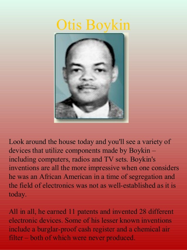 Otis Boykin Famous Quotes